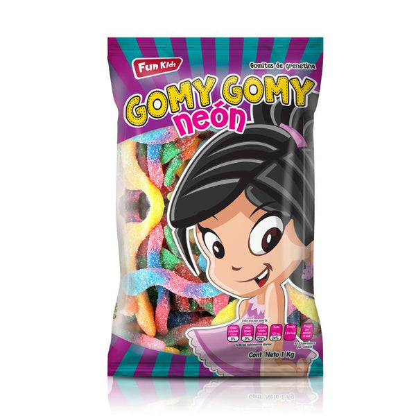 Gomy Gomy Lombriz Neón (1kg) – Mister Alimentos