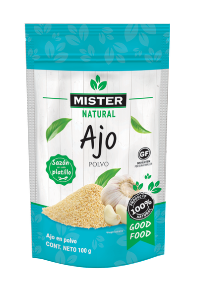 Ajo en Polvo (100g) – Mister Alimentos